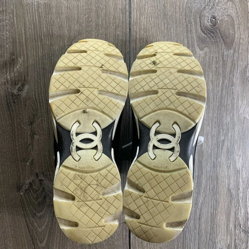 CHANEL | Shoes | Chanel Serialg26582 Cruise Cc Canvas Suede Trainer ...